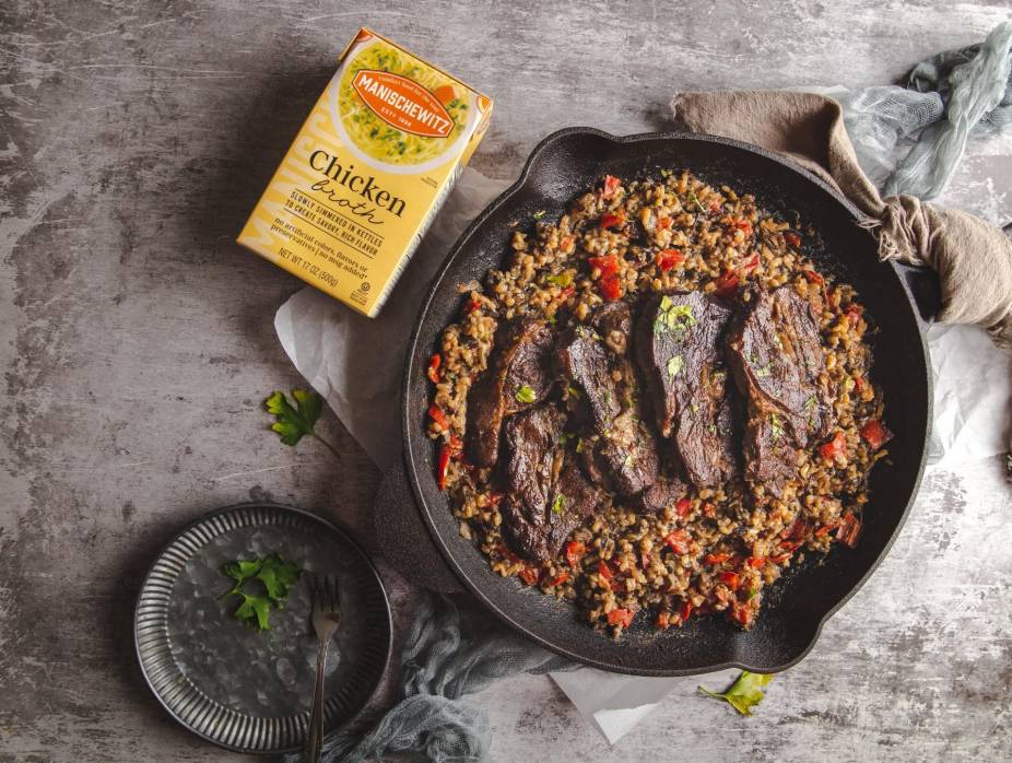 Wild Rice Steak Skillet - Kosher.com