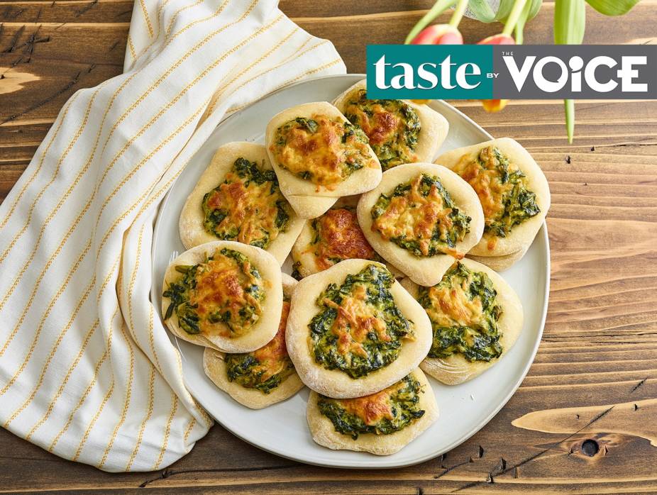 Spinach Pizzas | Recipes