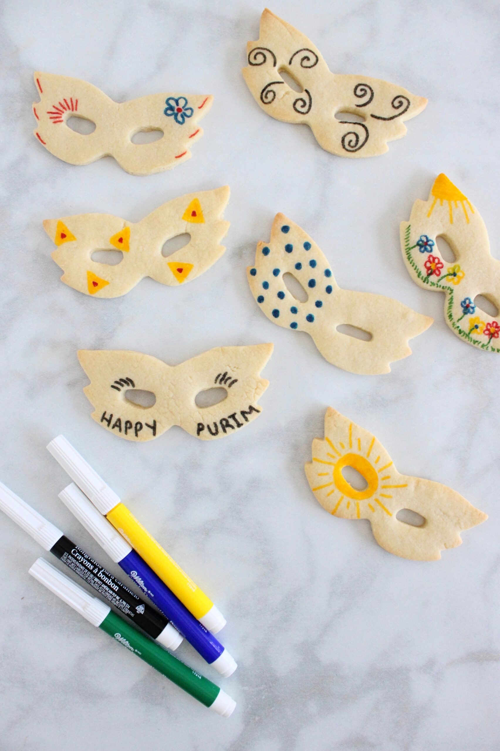 Color Your Own Cookies (a.k.a THE Cutest Purim Craft Ever!) - Kosher.com