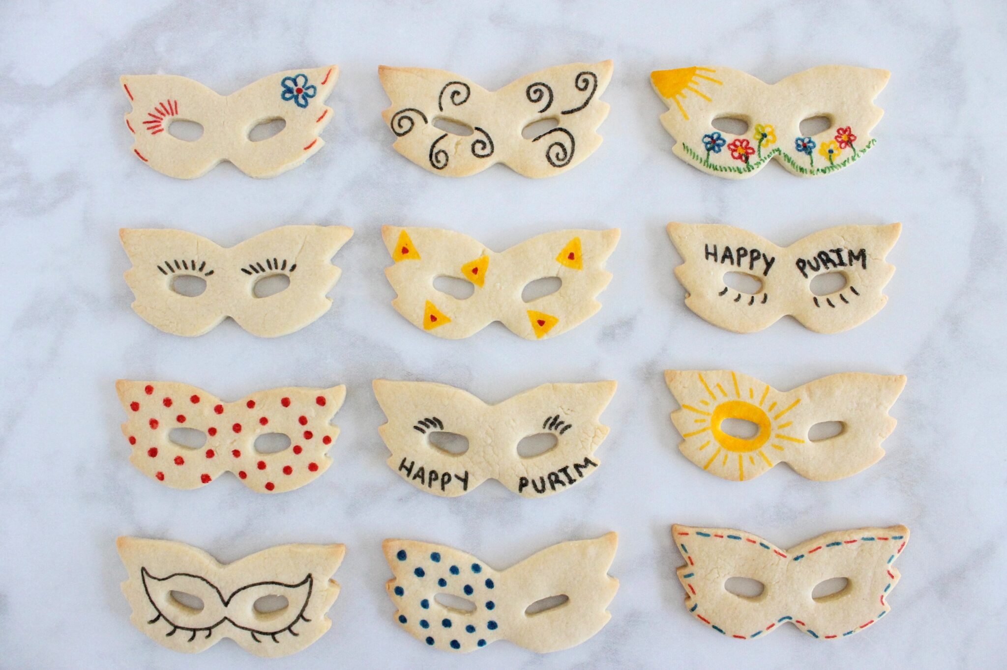 Color Your Own Cookies (a.k.a THE Cutest Purim Craft Ever!) - Kosher.com