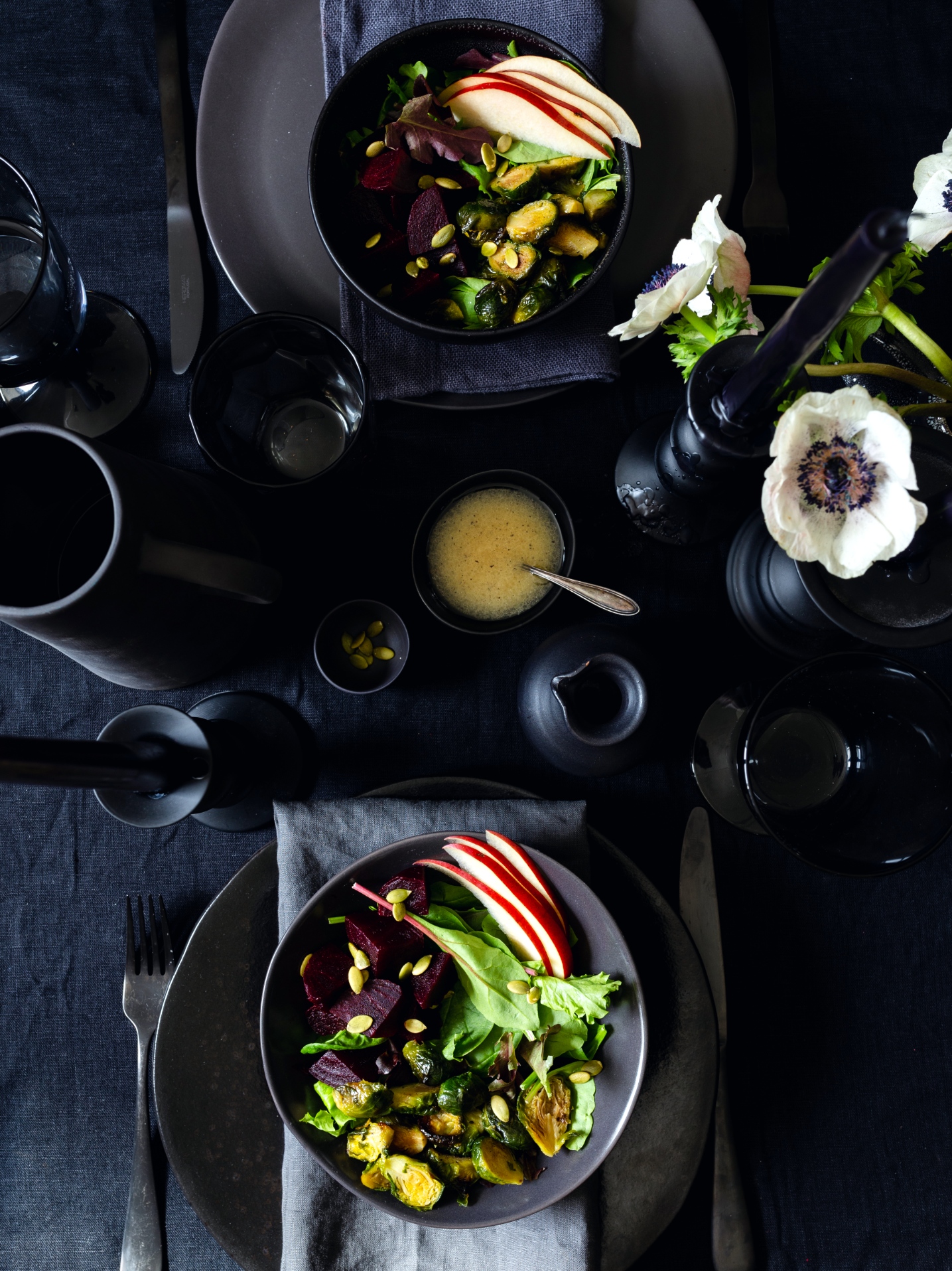 Citrus Pear Salad With Honey Balsamic Sprouts | Recipes