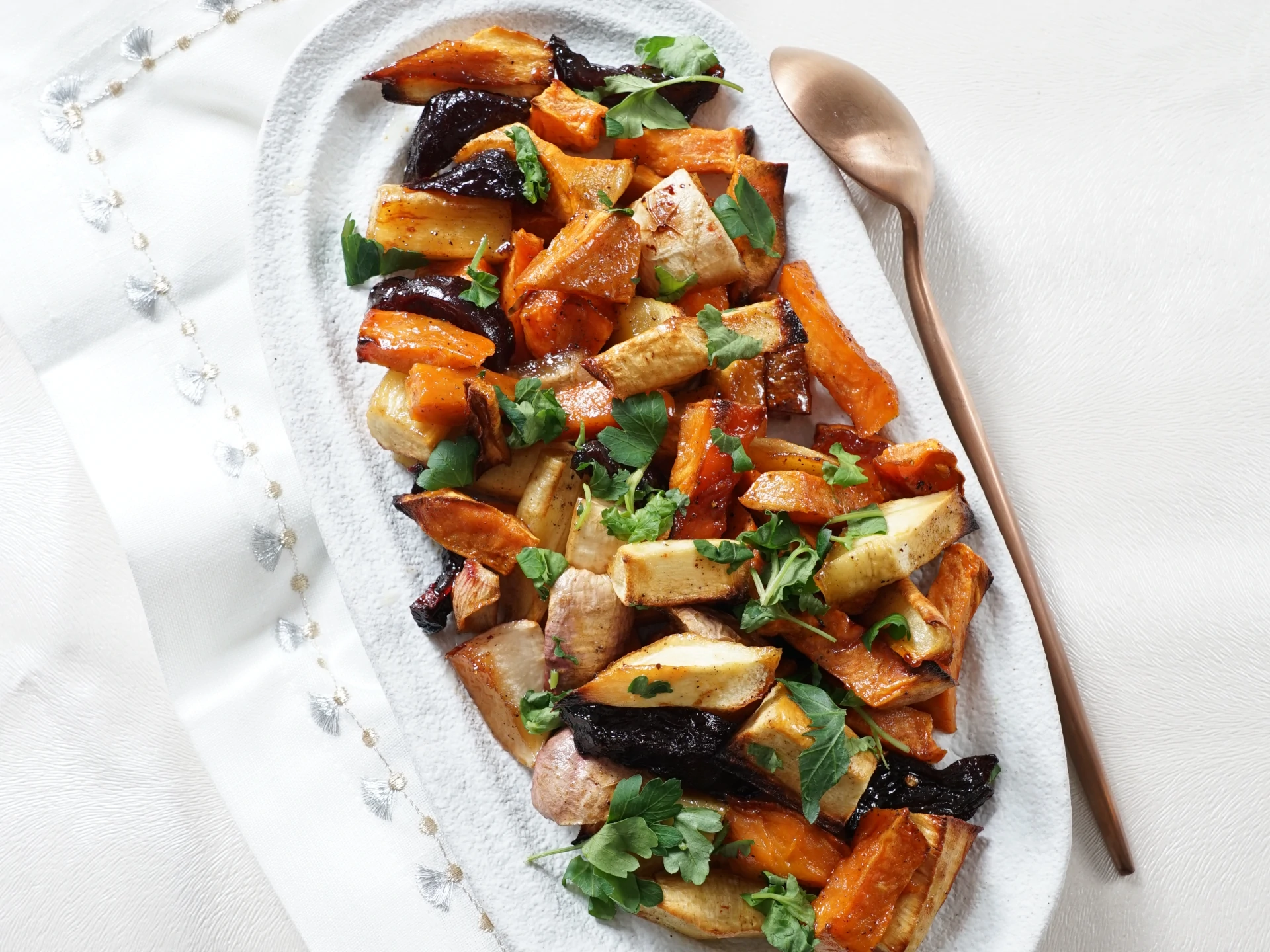 Honey-Roasted Root Vegetables - Kosher.com