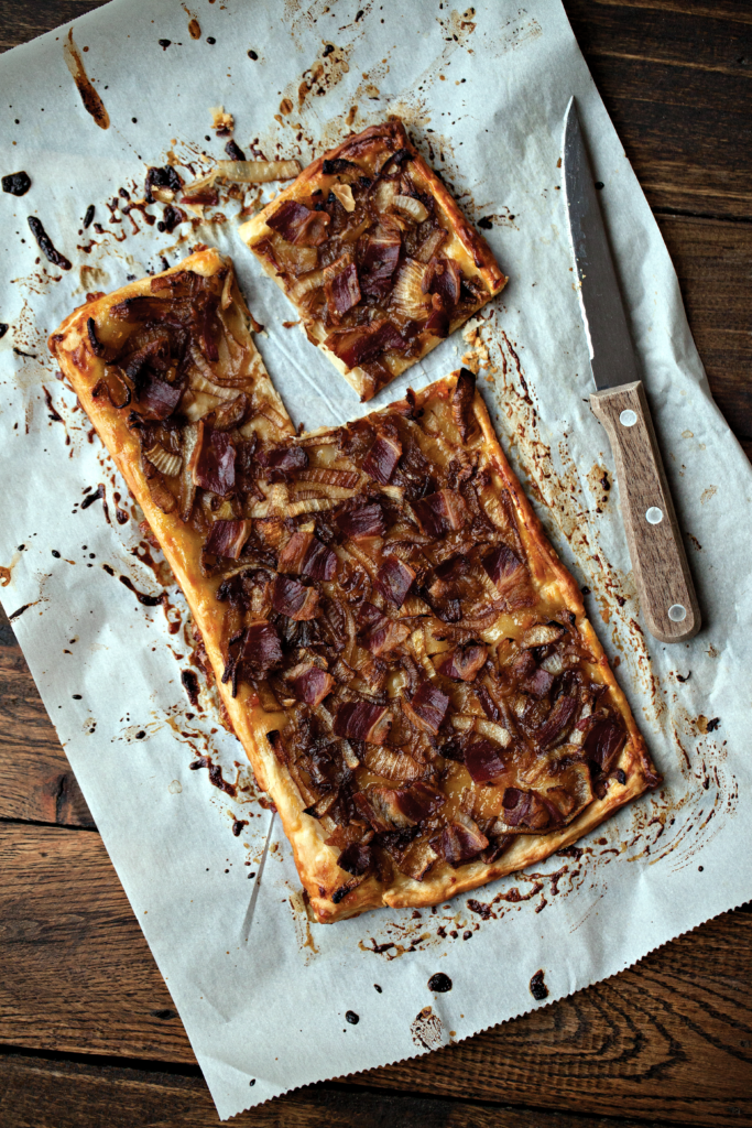 Caramelized Onion Beef Fry Tart | Recipes