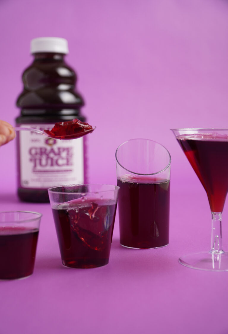 These 2 Ingredient Grape Juice Jello Cups Will Keep The Kids Happy All ...