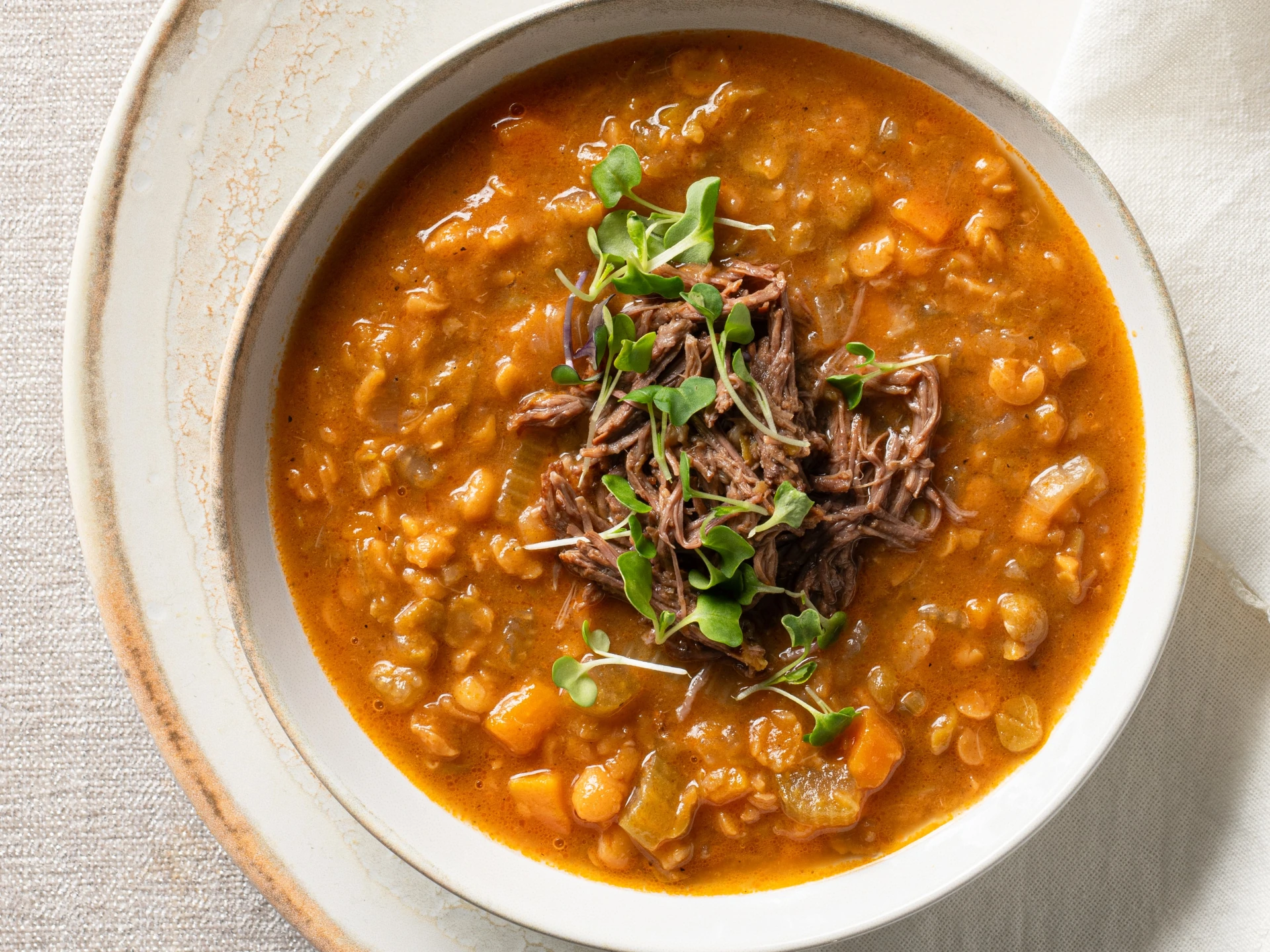 Flanken Split Pea Soup - Kosher.com